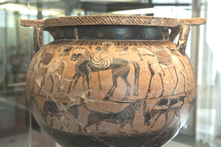 A “cratera Astarita” - Graecia Antiqua